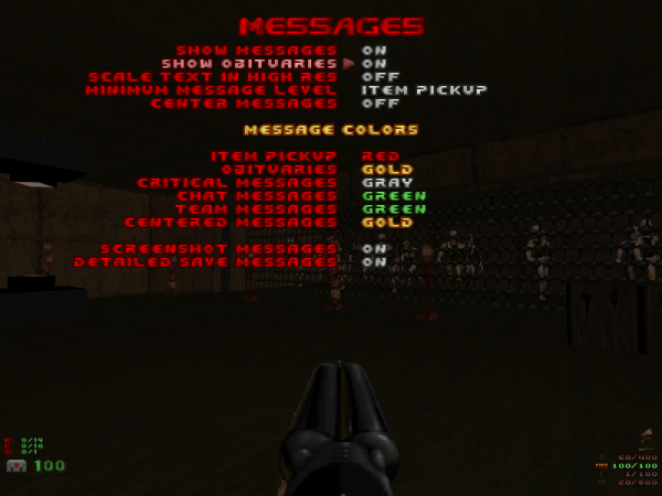 Message options - ZDoom Wiki